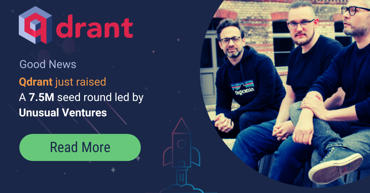 On Unstructured Data, Vector Databases, New AI Age, and Our Seed Round ... On Unstructured Data, Vector Databases, New AI Age, and Our Seed Round ...