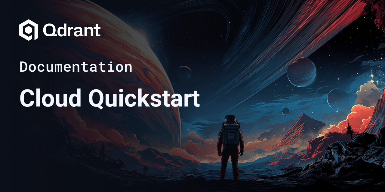 Cloud Quickstart - Qdrant