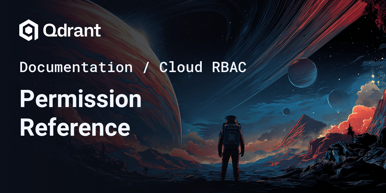 Permission Reference - Qdrant