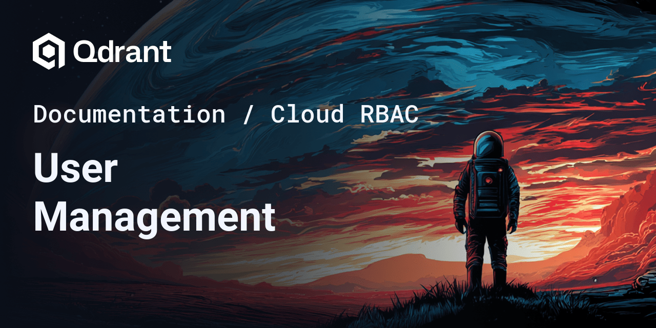 User Management - Qdrant